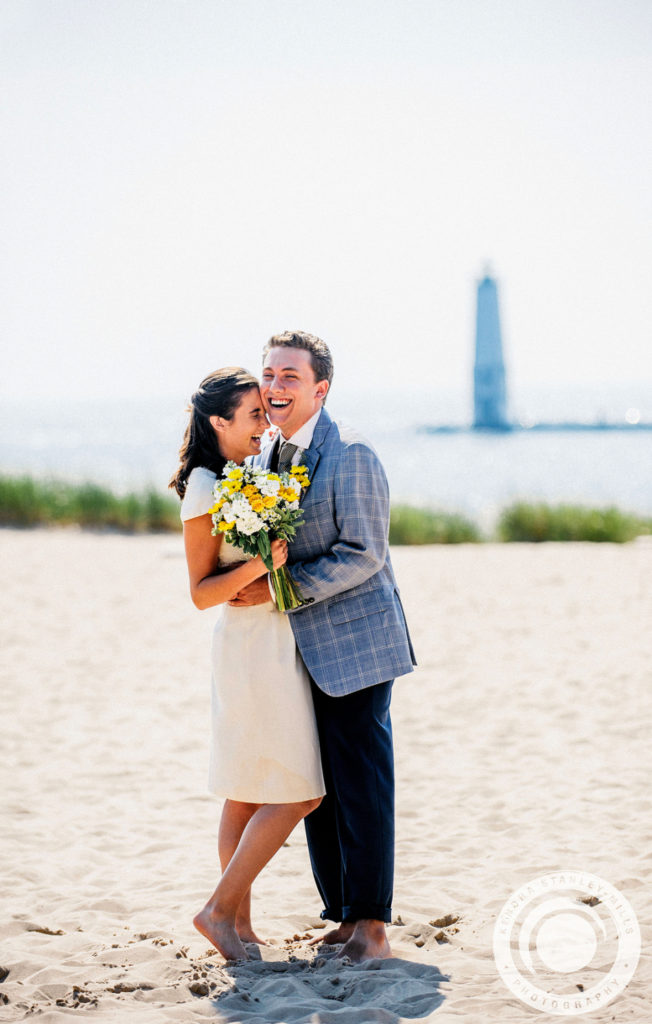 Grae + Becky // Elberta Life Saving Station Wedding - Kendra Stanley ...